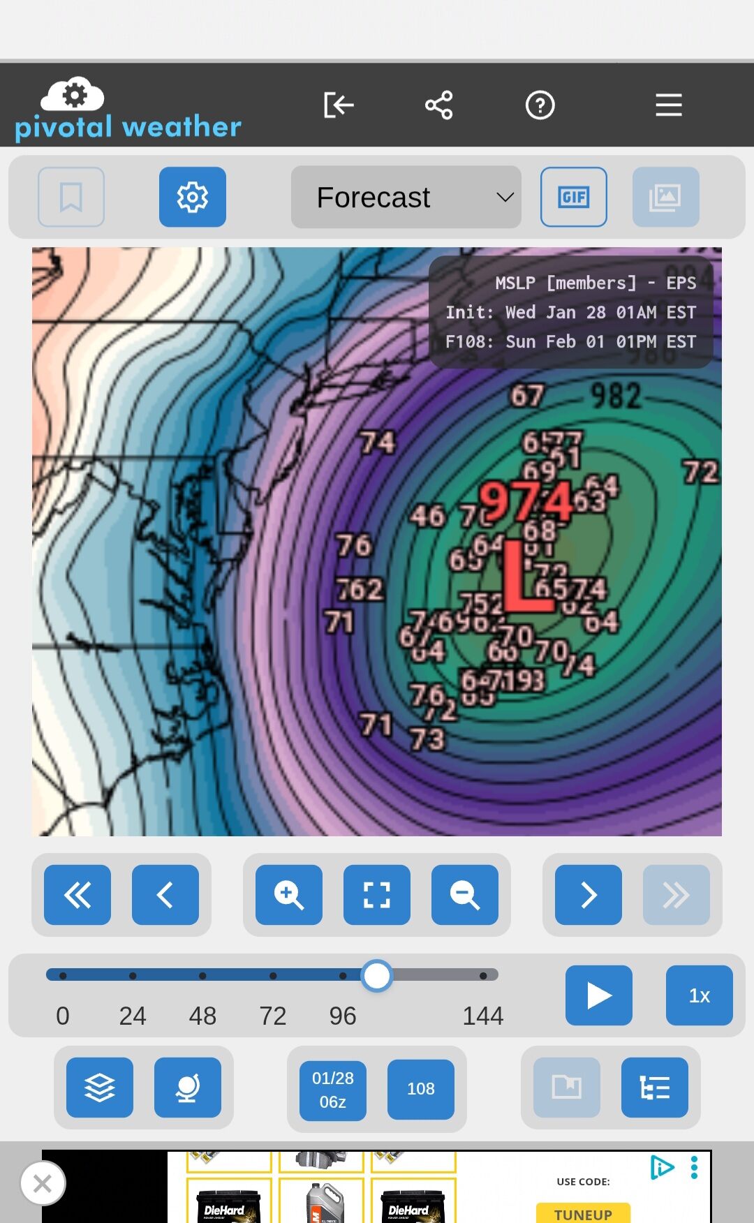 Balance of January and all of February with a Hint of March Storm ...